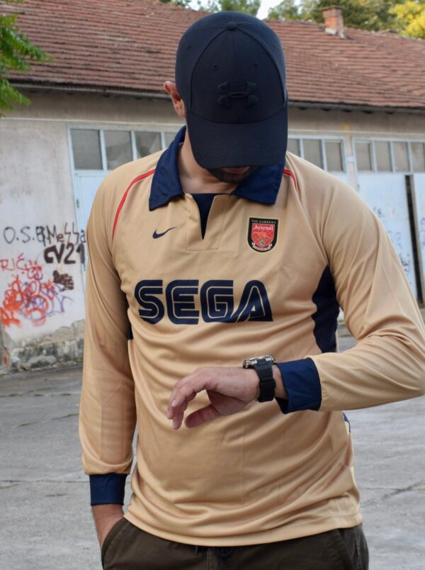 Arsenal Retro Jersey 2001/02 | SEGA Away Football Shirt
