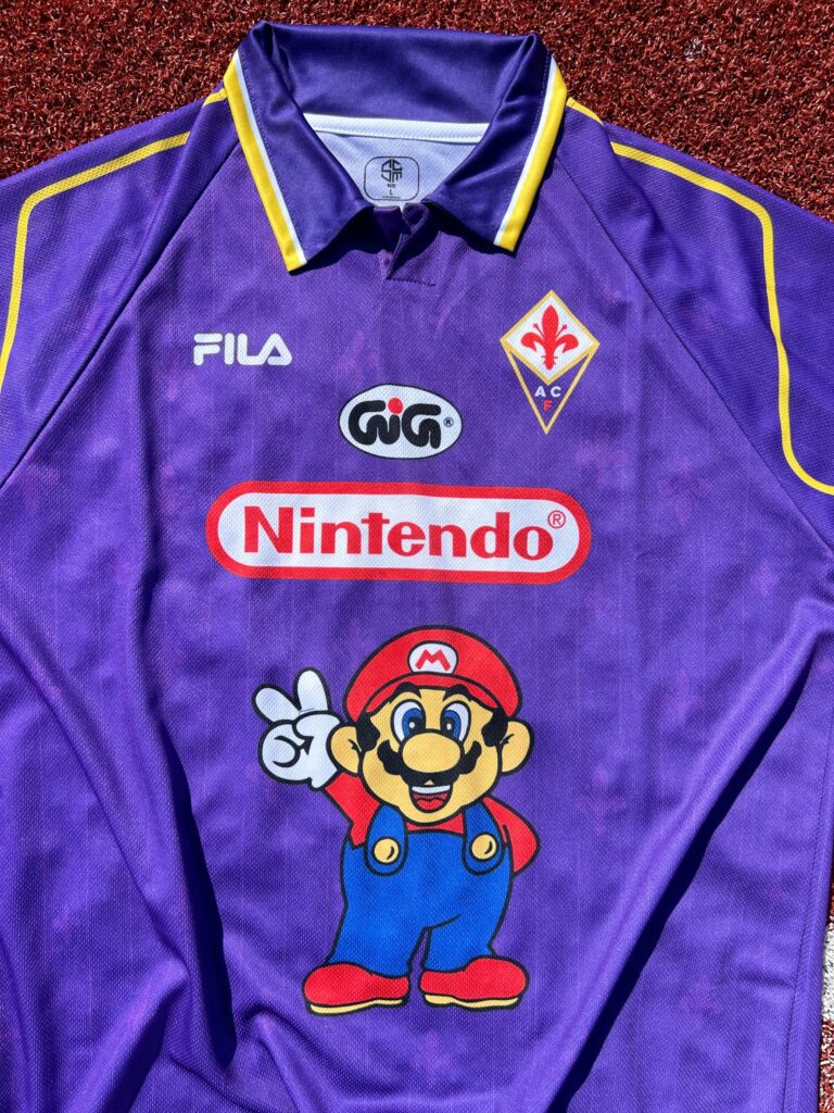 Fiorentina Retro Jersey 1997/98 | Nintendo Super Mario Shirt